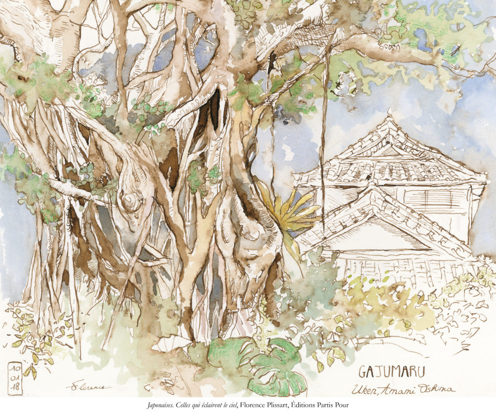 Reproduction du "Gajumaru" de Florence Plissart - Partis pour